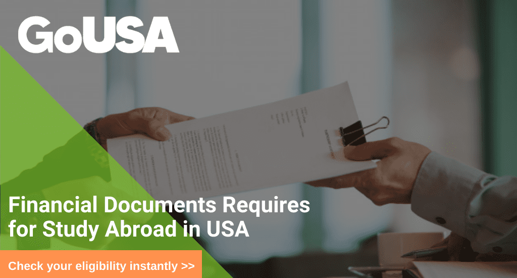 Financial Documents Required for Study Abroad in USA | Financial ...