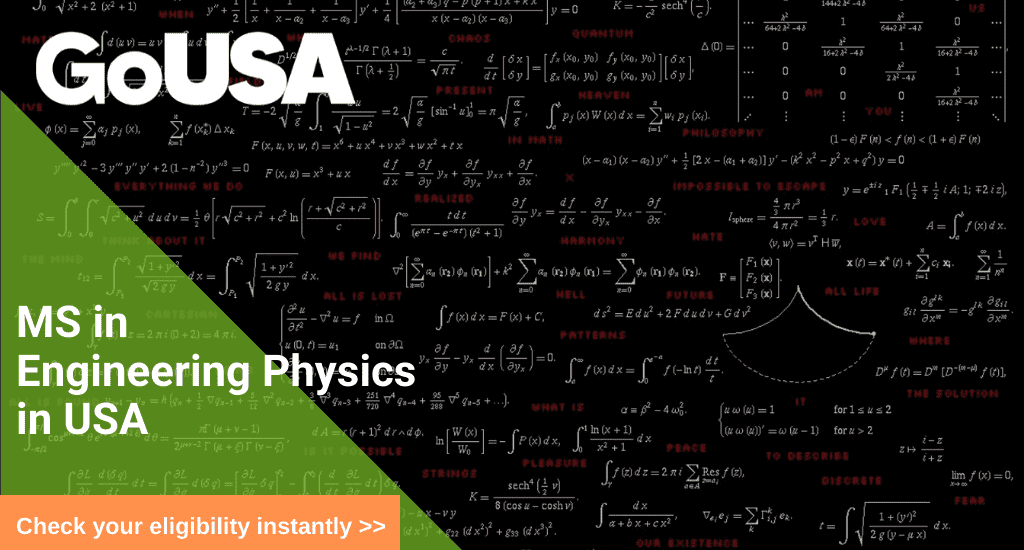 MS in Engineering Physics in USA | Masters in Engineering Physics in ...