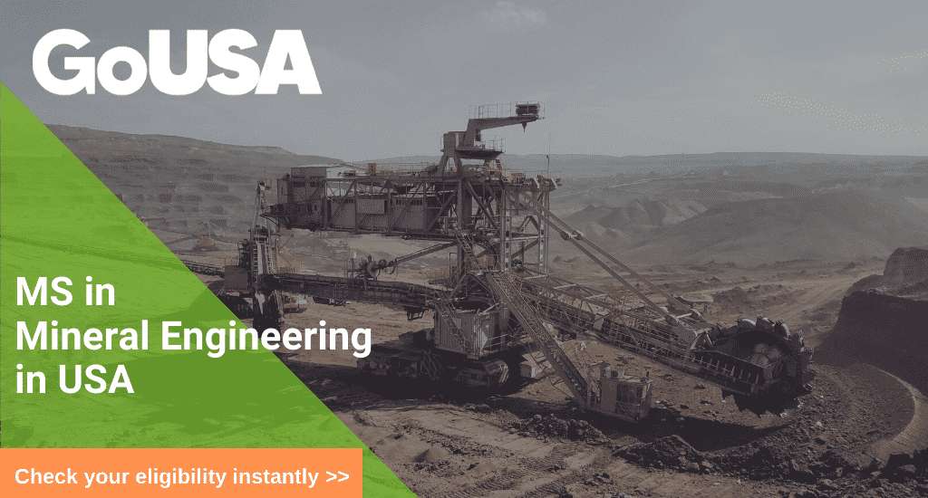 MS in Mineral Engineering in USA | Masters in Mineral Engineering in ...