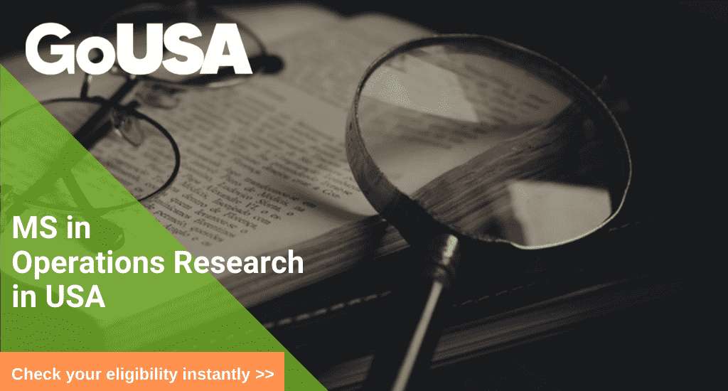 MS in Operations Research in USA | Masters in Operations Research in ...