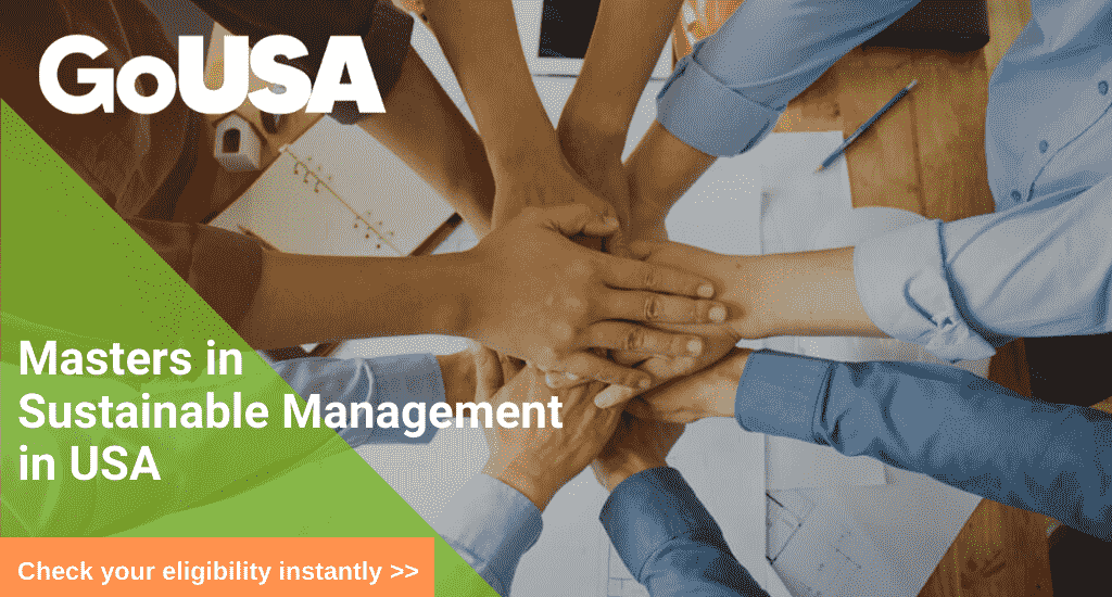 Masters in Sustainable Management in USA | MS in Sustainable Management ...