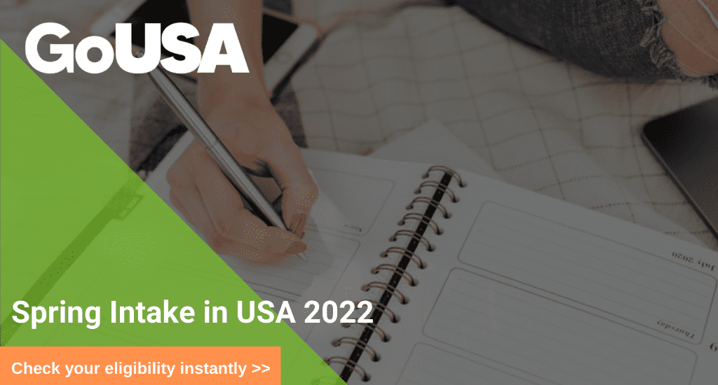 Spring Intake in USA 2022 | Spring Intake Universities in USA | GoUSA